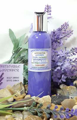 Luxurious Lavender Shampoo - Nourishing Hair Therapy Shampoo with Nutri ...