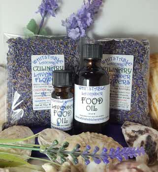 FOOD COOKING WITH LAVENDER